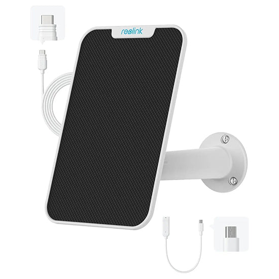 REOLINK 3W Solar Panel Power Designed for Wireless Outdoor Security Ca ...